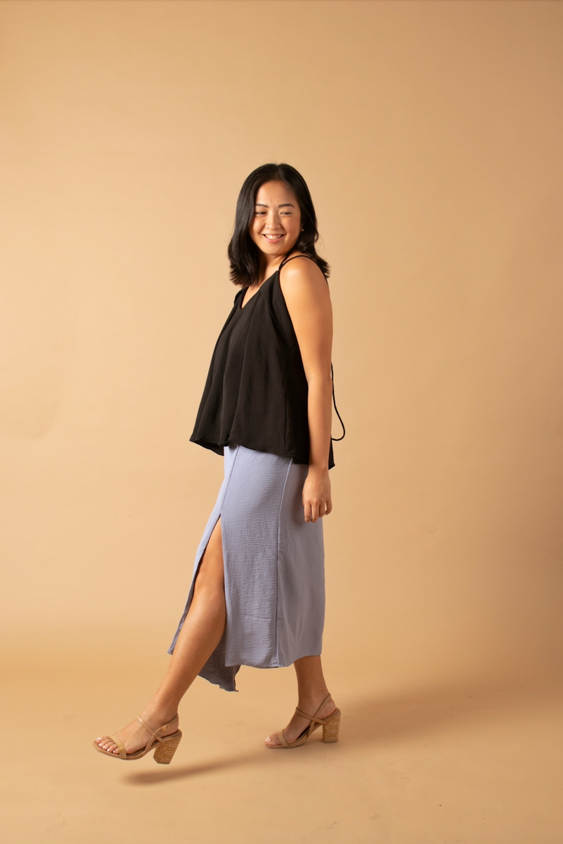 Serena Skirt in Periwinkle – Hola Solana
